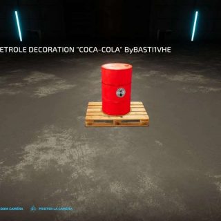 Decorative barrel (oil) v1.0 FS22 Mod | Farming Simulator 22 Mod