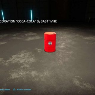 Decorative barrel (oil) v1.0 FS22 Mod | Farming Simulator 22 Mod