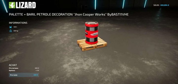 Decoration Barrel Mods | Farming Simulator 22 Mods