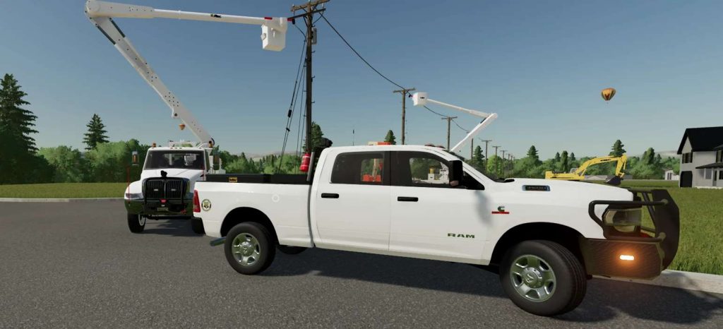Dodge Ram 2500 v1.0 FS22 Mod | Farming Simulator 22 Mod