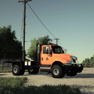 DuraStar Flatbed Truck V1.0 FS22 Mod | Farming Simulator 22 Mod