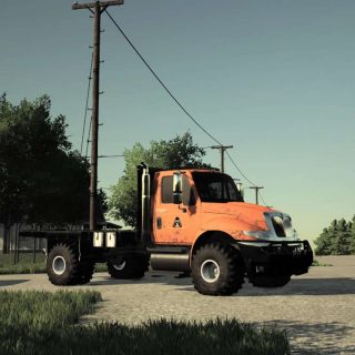DuraStar Flatbed Truck V1.0 FS22 Mod | Farming Simulator 22 Mod