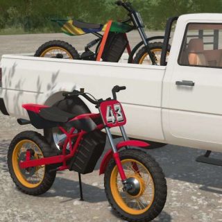 Electric Motorcycle v1.0 FS22 Mod | Farming Simulator 22 Mod