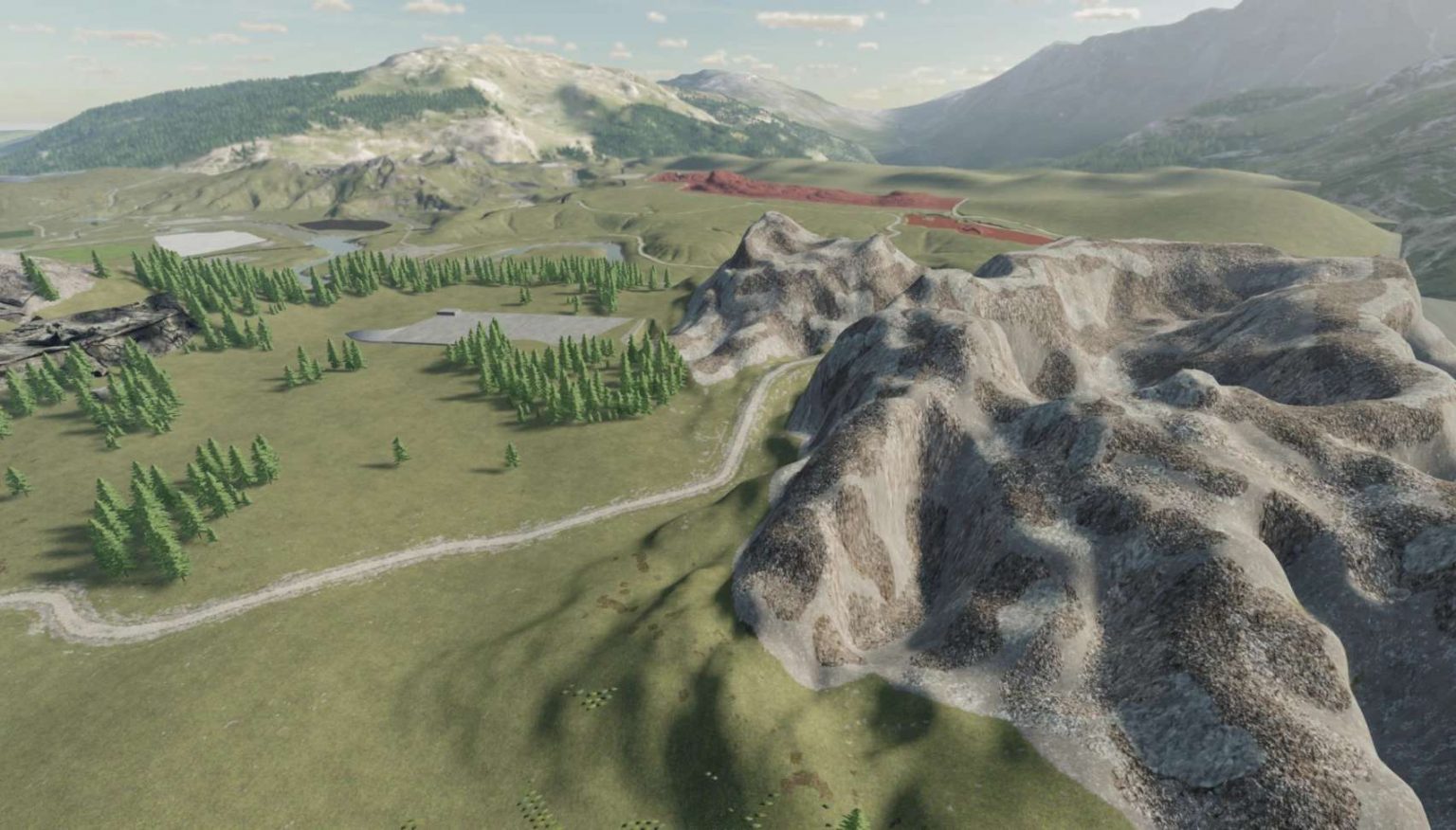 Elk Mountain Western Dakota Edit v1.0 FS22 Mod | Farming Simulator 22 Mod