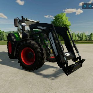 Fendt 900 s4 conversion with front loader v1.0 FS22 Mod | Farming ...
