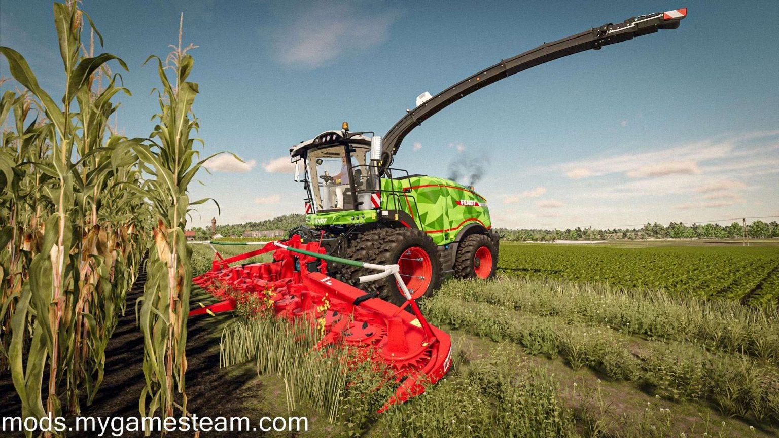 Fendt Katana 850 V1.5 FS22 Mod | Farming Simulator 22 Mod