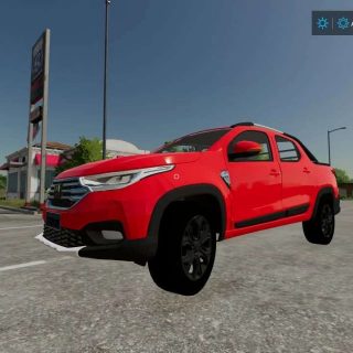 Fiat Strada 2021 v1.0 FS22 Mod | Farming Simulator 22 Mod