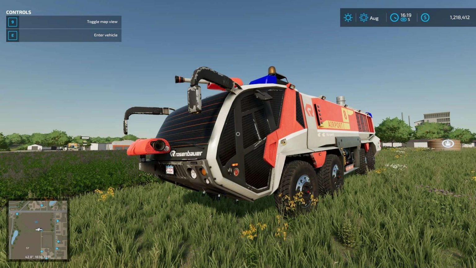 Fire truck pack v1.0 FS22 Mod | Farming Simulator 22 Mod