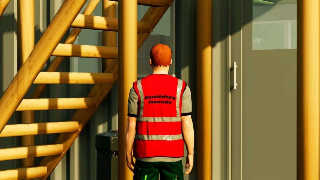 Firefighter clothing v2.0 FS22 Mod | Farming Simulator 22 Mod