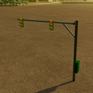 Flashing Traffic Lights v1.0 FS22 Mod | Farming Simulator 22 Mod