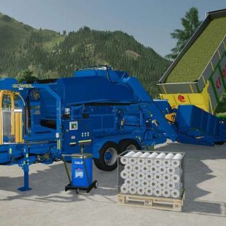 Foil Wrap Addon v1.1 FS22 Mod | Farming Simulator 22 Mod