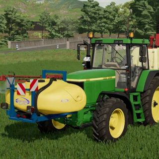 Fronttank 1100L Delvano v1.0 FS22 Mod | Farming Simulator 22 Mod