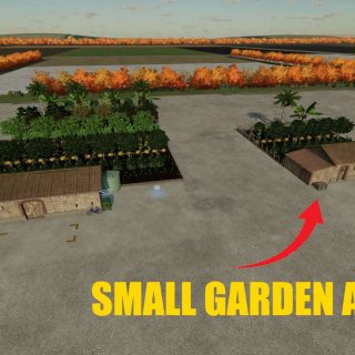 GARDEN PRODUCTION V1.0 FS22 Mod | Farming Simulator 22 Mod