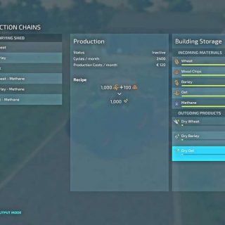 Grain Drying Shed v1.0.0.1 FS22 Mod | Farming Simulator 22 Mod