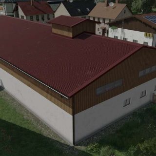 Grain Storage Hall v1.0 FS22 Mod | Farming Simulator 22 Mod
