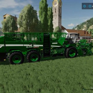 Grimme Rexor 6300 Black Hawk v1.0 FS22 Mod | Farming Simulator 22 Mod