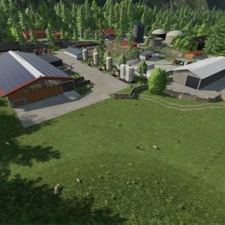 Gumpen Mega Field And Forest Map v1.0.0.3 FS22 Mod | Farming Simulator ...