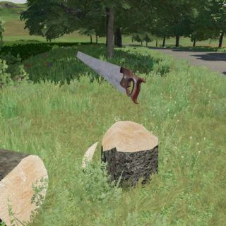 Hand Saw v1.0 FS22 Mod | Farming Simulator 22 Mod