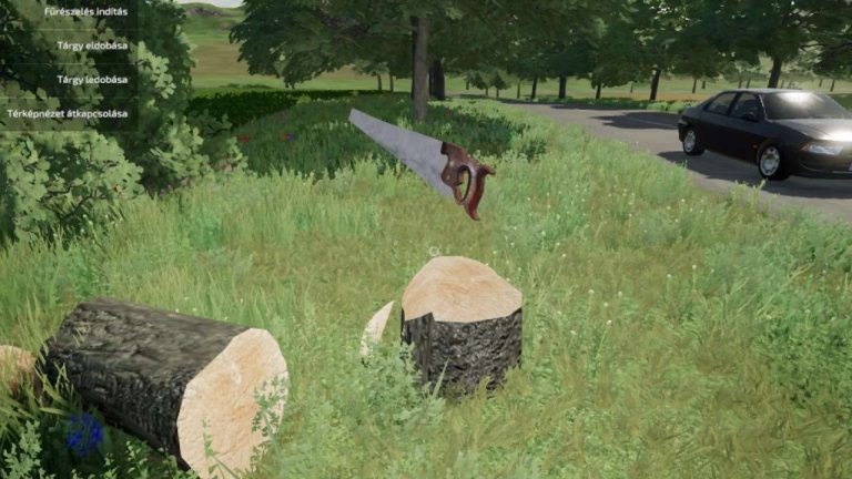 Hand Saw v1.0 FS22 Mod | Farming Simulator 22 Mod
