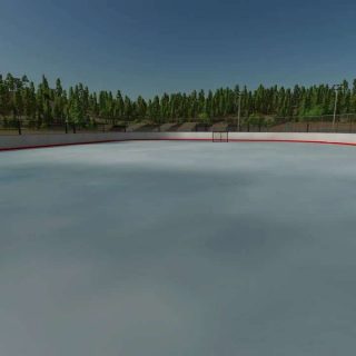Hockey Rink v1.0 FS22 Mod | Farming Simulator 22 Mod