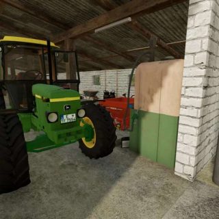 Indoor Fuel Tank With Pump v1.0 FS22 Mod | Farming Simulator 22 Mod