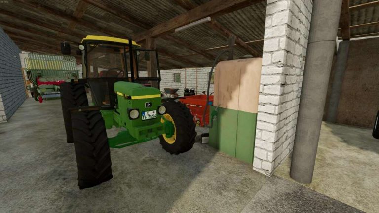 Indoor Fuel Tank With Pump v1.0 FS22 Mod | Farming Simulator 22 Mod