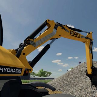 JCB Hydradig 110W v1.0.1 FS22 Mod | Farming Simulator 22 Mod