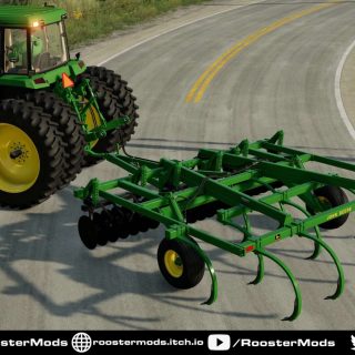 John Deere 712 Mulch Tiller v1.0 FS22 Mod | Farming Simulator 22 Mod