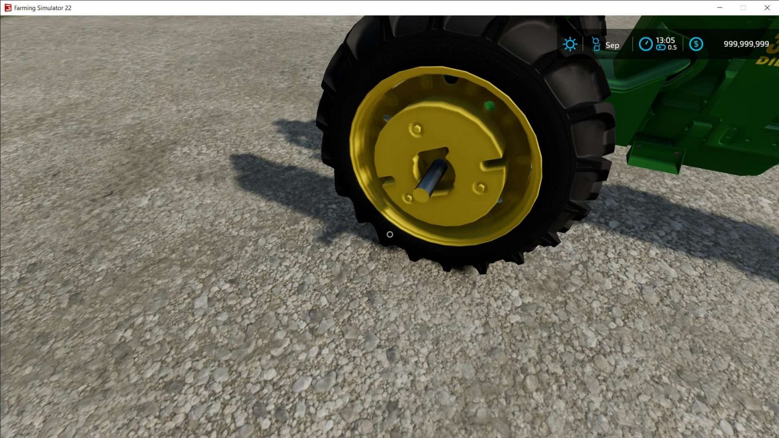 John Deere Wheel weight v1.0 FS22 Mod | Farming Simulator 22 Mod