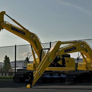 Komatsu PC290LC-11 v1.0 FS22 Mod | Farming Simulator 22 Mod