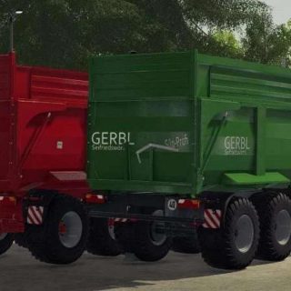 30FT Box trailer pack v1.0 FS22 - Farming Simulator 22 Mod | FS22 mod