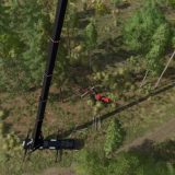 Liebherr LTM1450 Mobile Crane v1.1 FS22 Mod | Farming Simulator 22 Mod