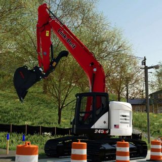 Link Belt 245X4 v1.0 FS22 Mod | Farming Simulator 22 Mod