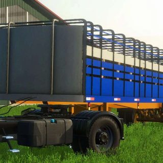 Livestock Cage 2 Axles v1.0 FS22 Mod | Farming Simulator 22 Mod