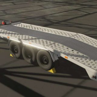 Lizard Tow Trailer 3 Axle v1.0 FS22 Mod | Farming Simulator 22 Mod