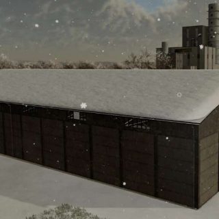 Machine Hall v1.2 FS22 Mod | Farming Simulator 22 Mod