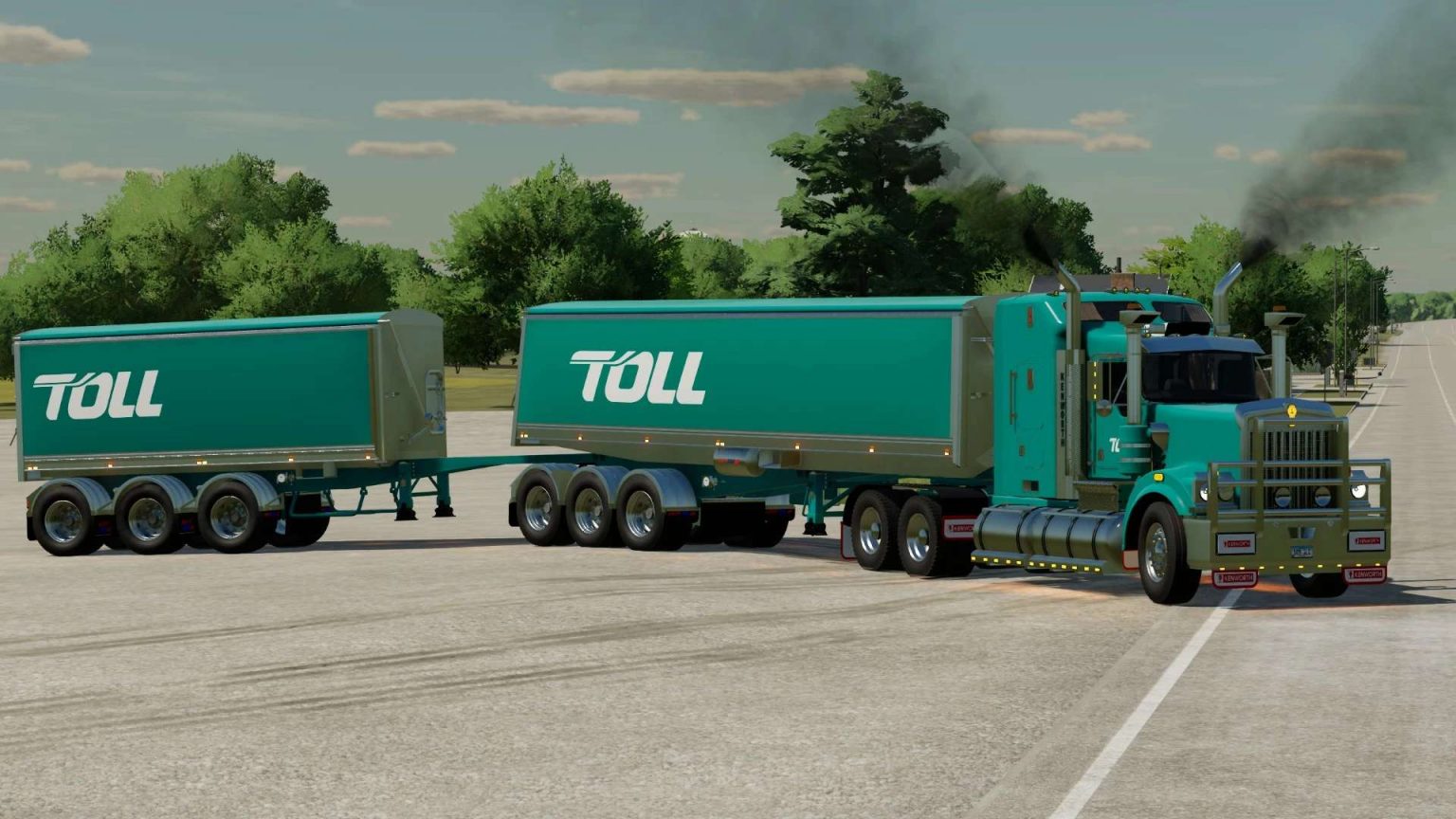 Maxi Trans Lusty Stag Tippers v1.0 FS22 Mod | Farming Simulator 22 Mod