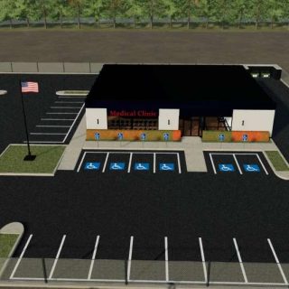 Medical Clinic v1.0 FS22 Mod | Farming Simulator 22 Mod