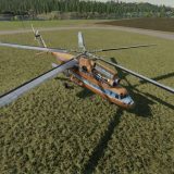 Mi-6A transport helicopter map v1.0 FS22 Mod | Farming Simulator 22 Mod