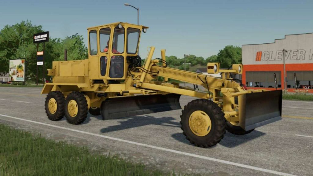 Motor grader DZ-143 v1.0 FS22 Mod | Farming Simulator 22 Mod