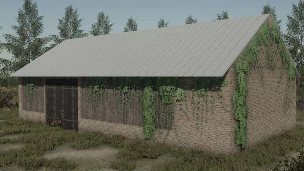 Old Polish Barn v1.0 FS22 Mod | Farming Simulator 22 Mod