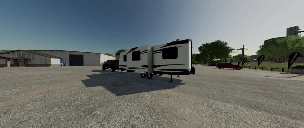 Outback camper v1.0 FS22 Mod | Farming Simulator 22 Mod