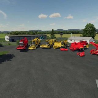 Pack Multifruit Harvester BETA v1.0 FS22 Mod | Farming Simulator 22 Mod