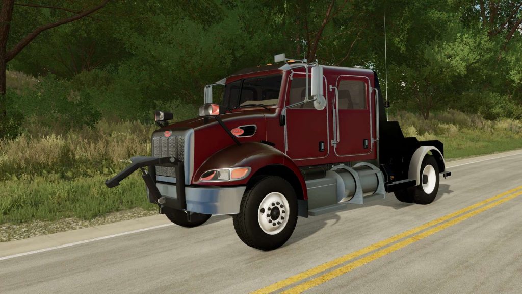 Peterbilt 340 v1.0 FS22 Mod | Farming Simulator 22 Mod