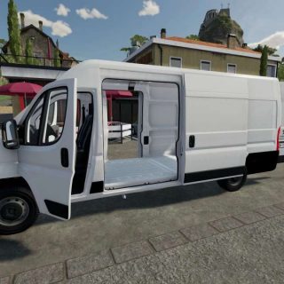 Peugeot Boxer Cogepart v2.0 FS22 Mod | Farming Simulator 22 Mod