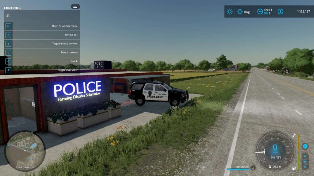 Police Mod Pack FS22 v1.0 FS22 Mod | Farming Simulator 22 Mod