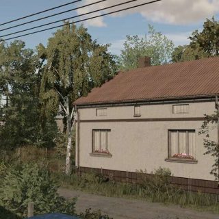 Polish House v1.1 FS22 Mod | Farming Simulator 22 Mod