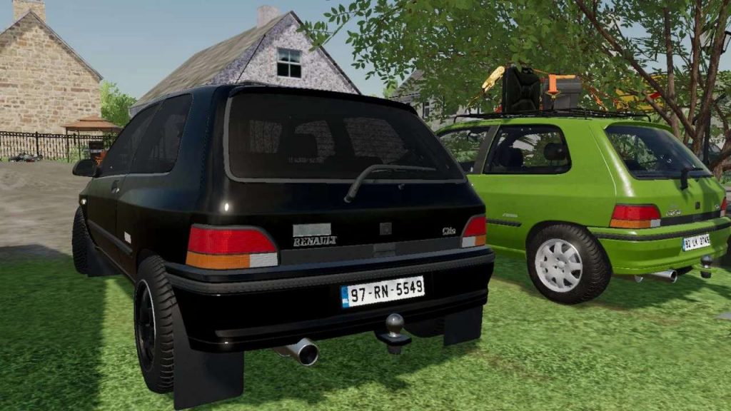 Renault Clio 1990 - 1998 (Petrol & Diesel) v1.0 FS22 Mod | Farming ...