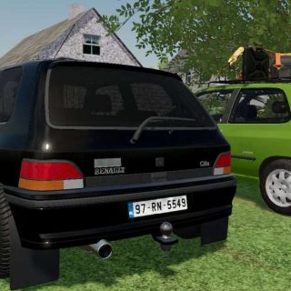 Renault Clio 1990 - 1998 (Petrol & Diesel) v1.0 FS22 Mod | Farming ...