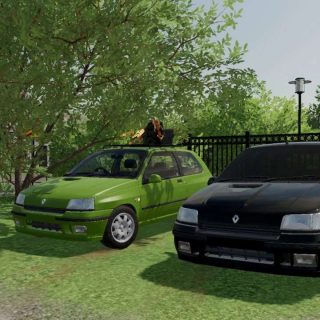 Renault Clio 1990 - 1998 (Petrol & Diesel) v1.0 FS22 Mod | Farming ...